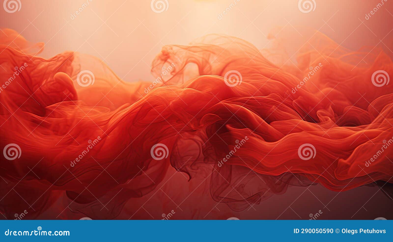 An Orange and Red Smoke is in the Air with a Sun in the Background ...