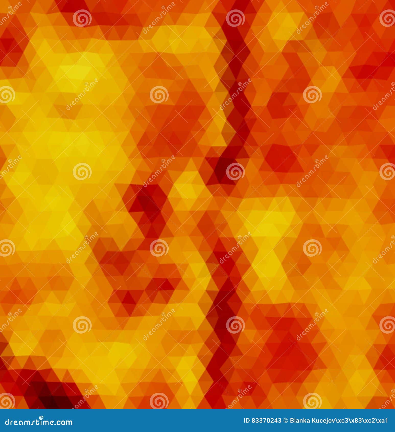 Orange and red triangle. stock vector. Illustration of background ...