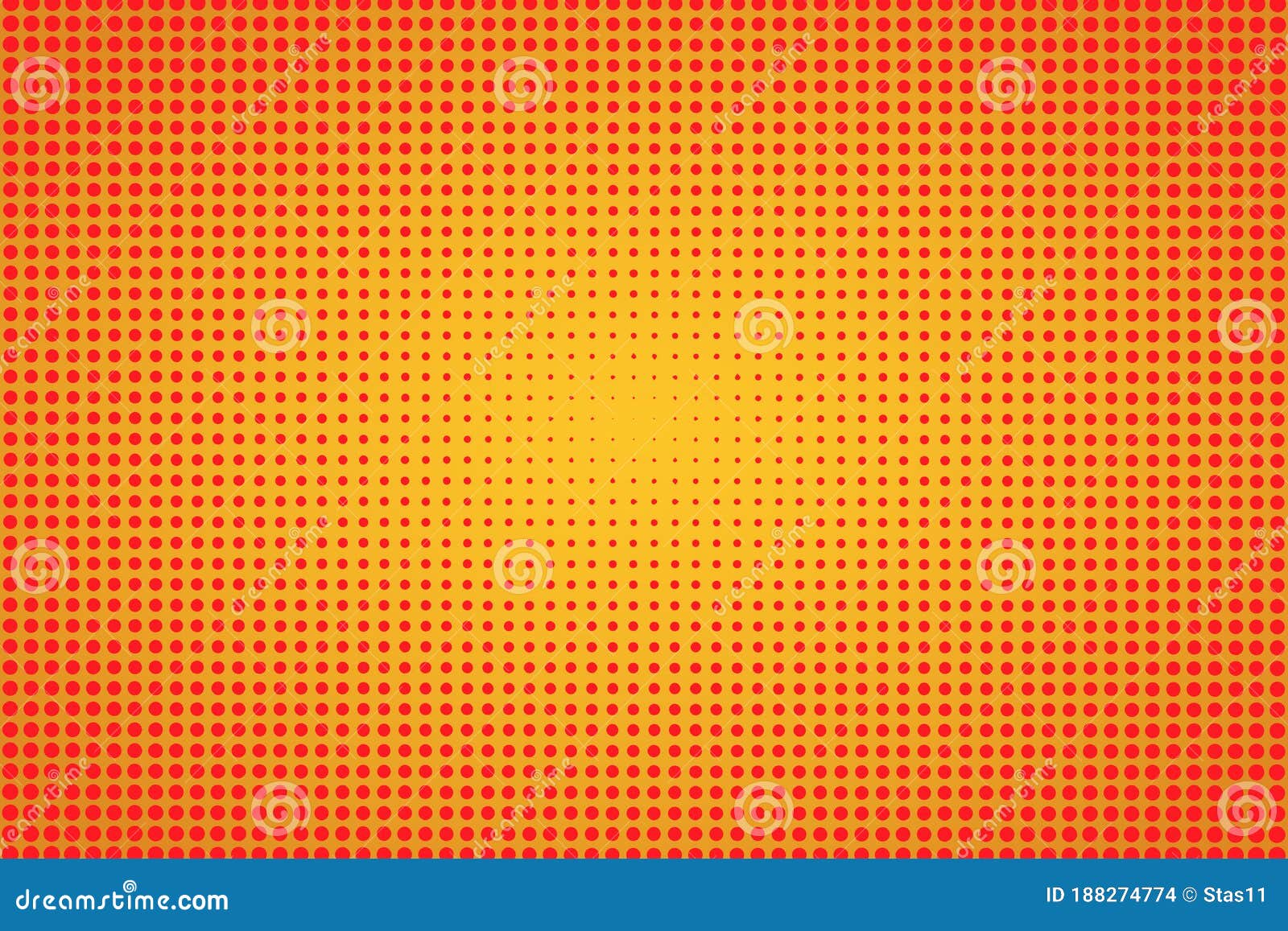 Orange Retro Halftone Background. Halftone Texture Stock Vector ...