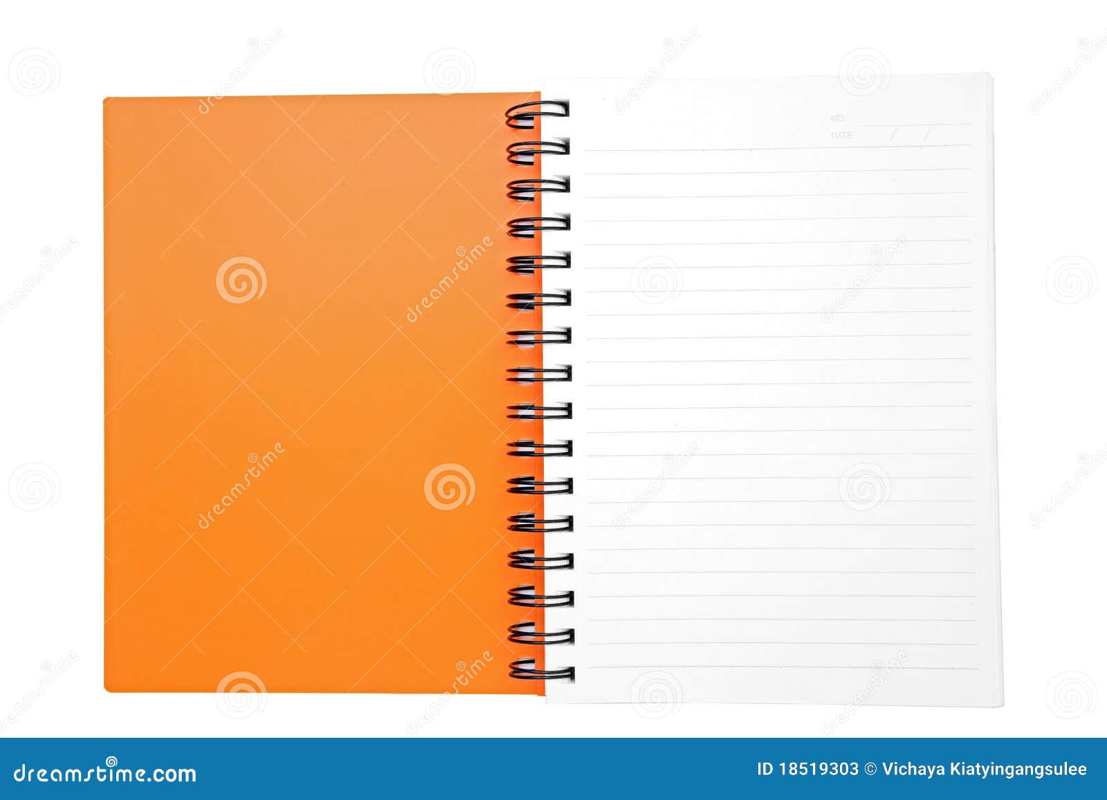 Orange ring binding book stock image. Image of meeting - 18519303