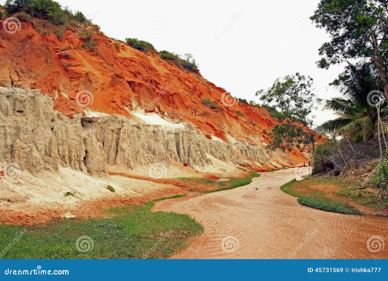 Orange River In Flood At The Road Bridge At Prieska Editorial Photo ...