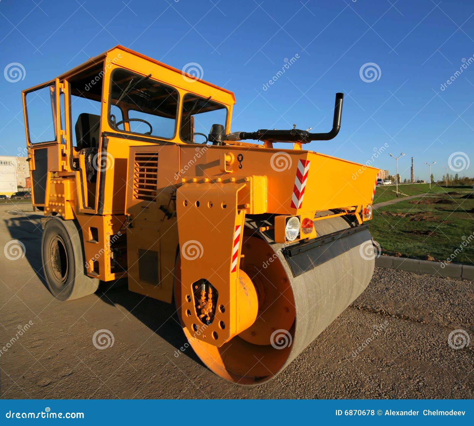 383 Orange Steamroller Stock Photos - Free & Royalty-Free Stock Photos ...