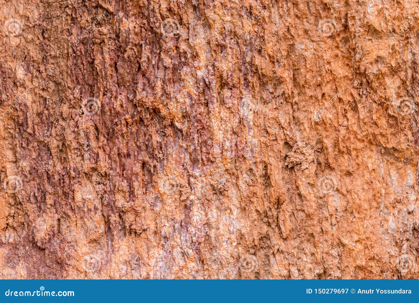 Orange Rock Layer Surface for Texture Background Stock Image - Image of ...