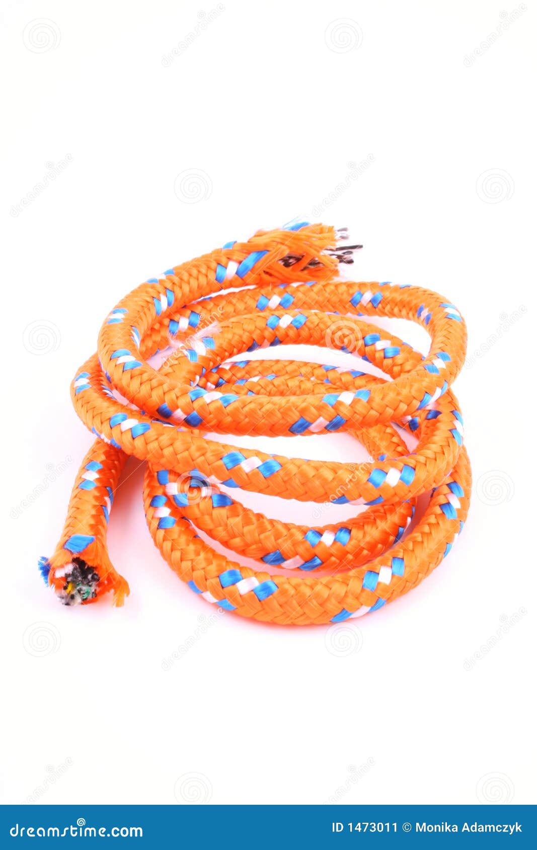 The Orange Rope Knot Royalty-Free Stock Photo | CartoonDealer.com #8203059