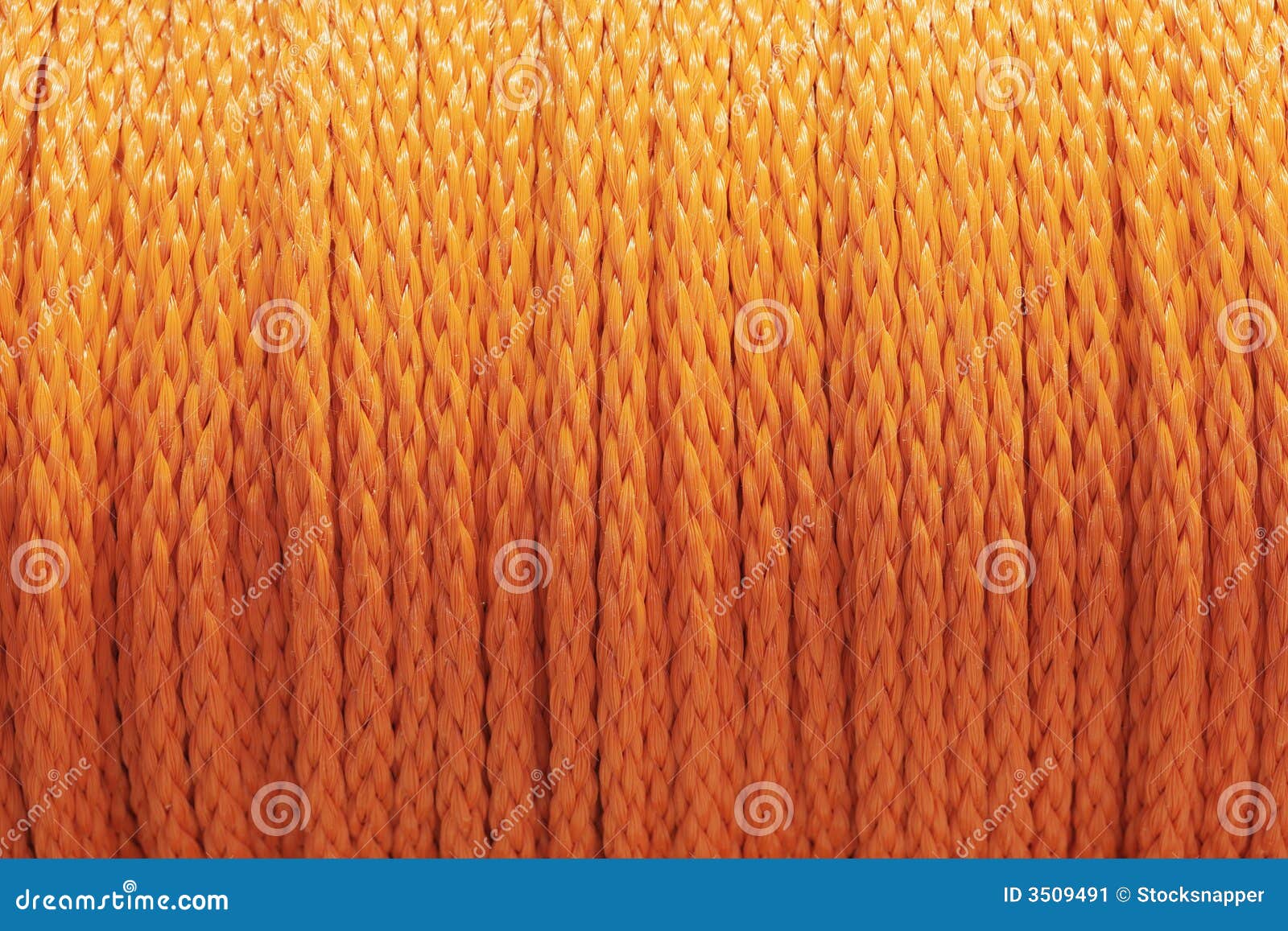 Orange rope stock image. Image of rolled, orange, roll - 3509491