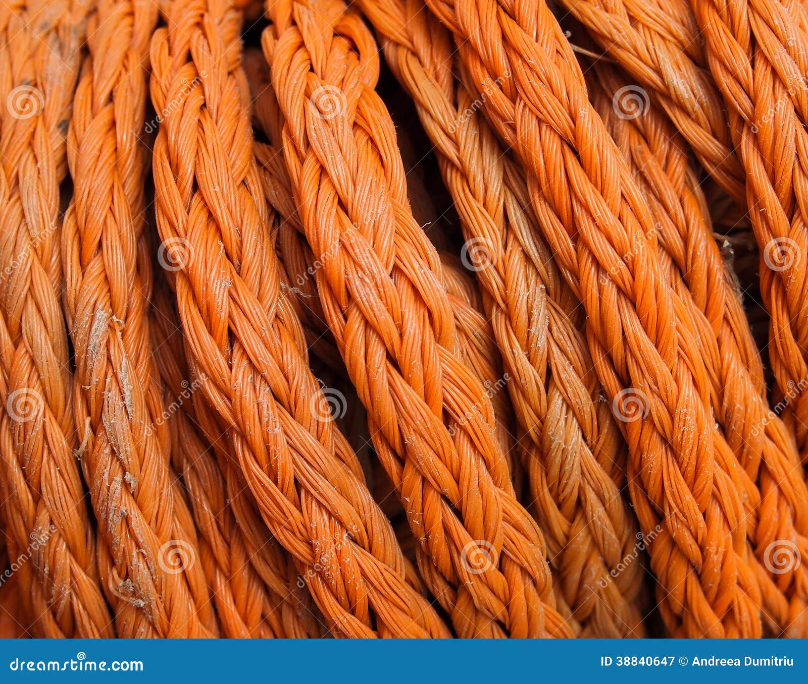 Orange Rope stock image. Image of climbing, fort, line - 38840647