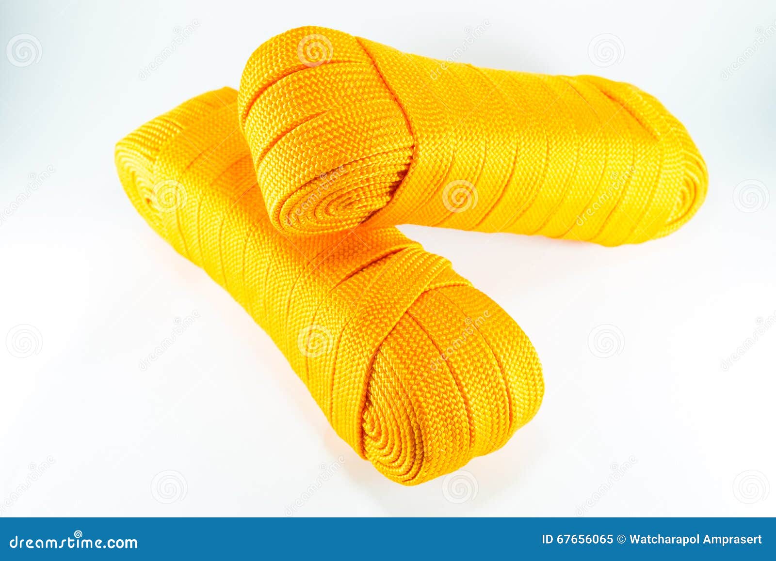 Orange rope rolls flat stock image. Image of object, brown - 67656065