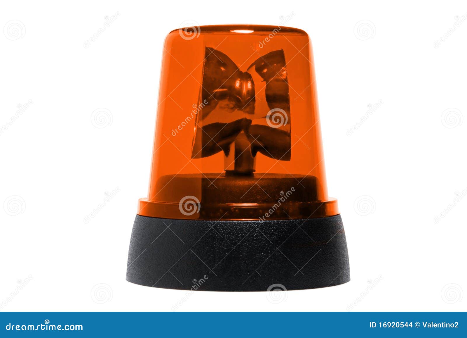 Orange rotating beacon stock photo. Image of beacon, security - 16920544
