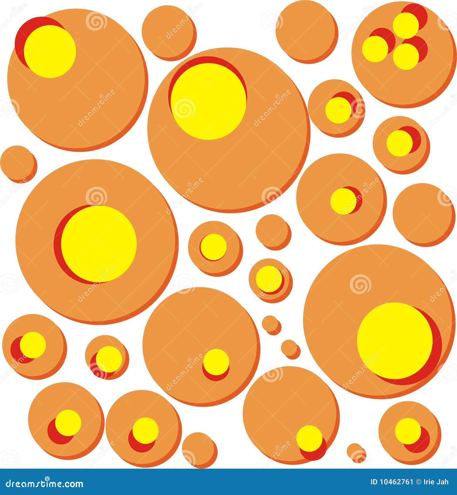 Orange rounds texture stock illustration. Illustration of sunshine ...