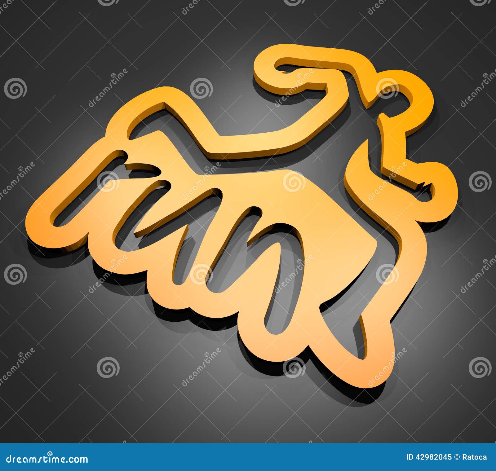 Orange run symbol stock illustration. Illustration of fitness - 42982045
