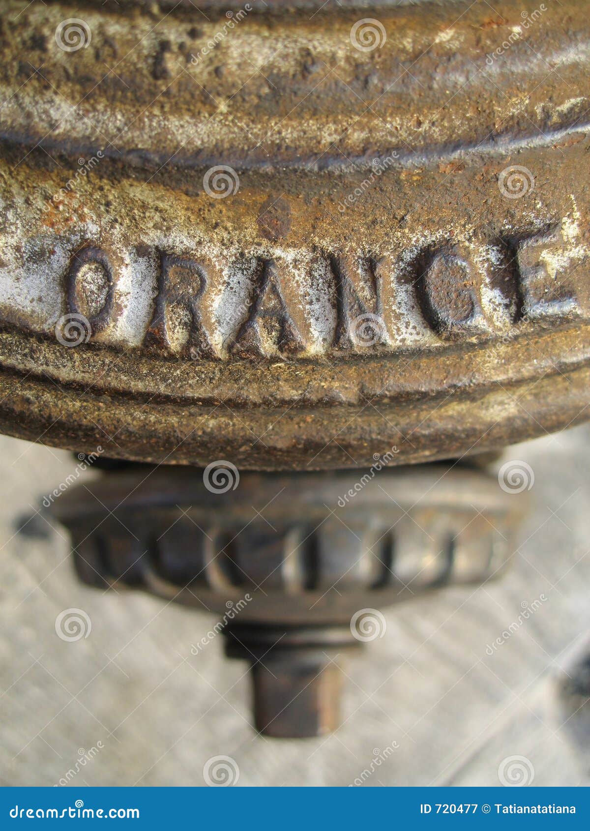 Orange on rust stock image. Image of retro, copyspace, ground - 720477