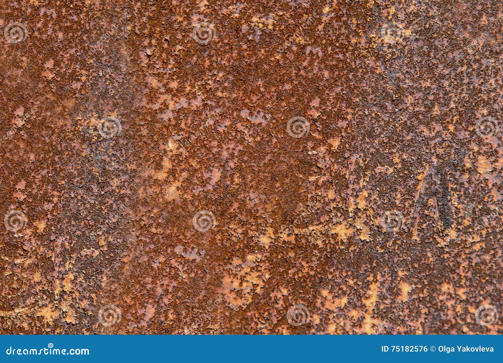 Orange Rust Texture or Background Stock Photo - Image of rustic, steel ...