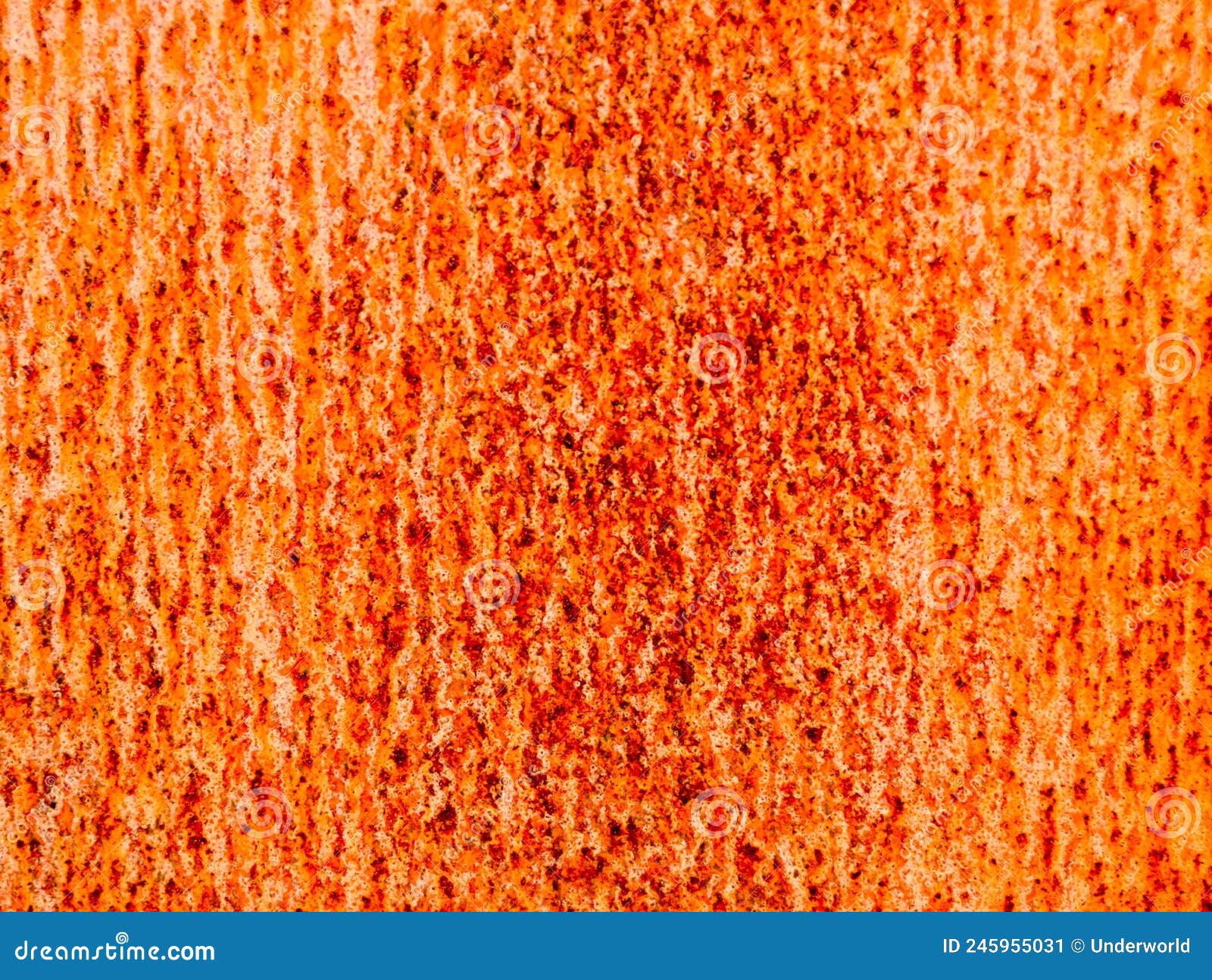 Orange Rusty Metal Texture stock image. Image of rust - 245955031