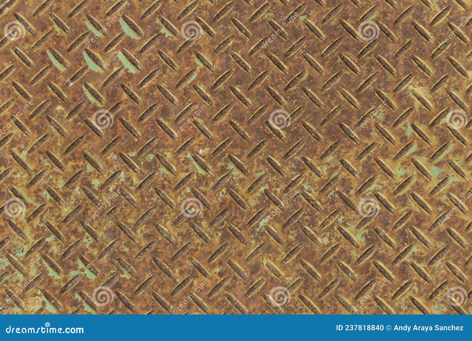 Orange Rusty Metal Texture with Steel Pattern Stock Photo - Image of ...