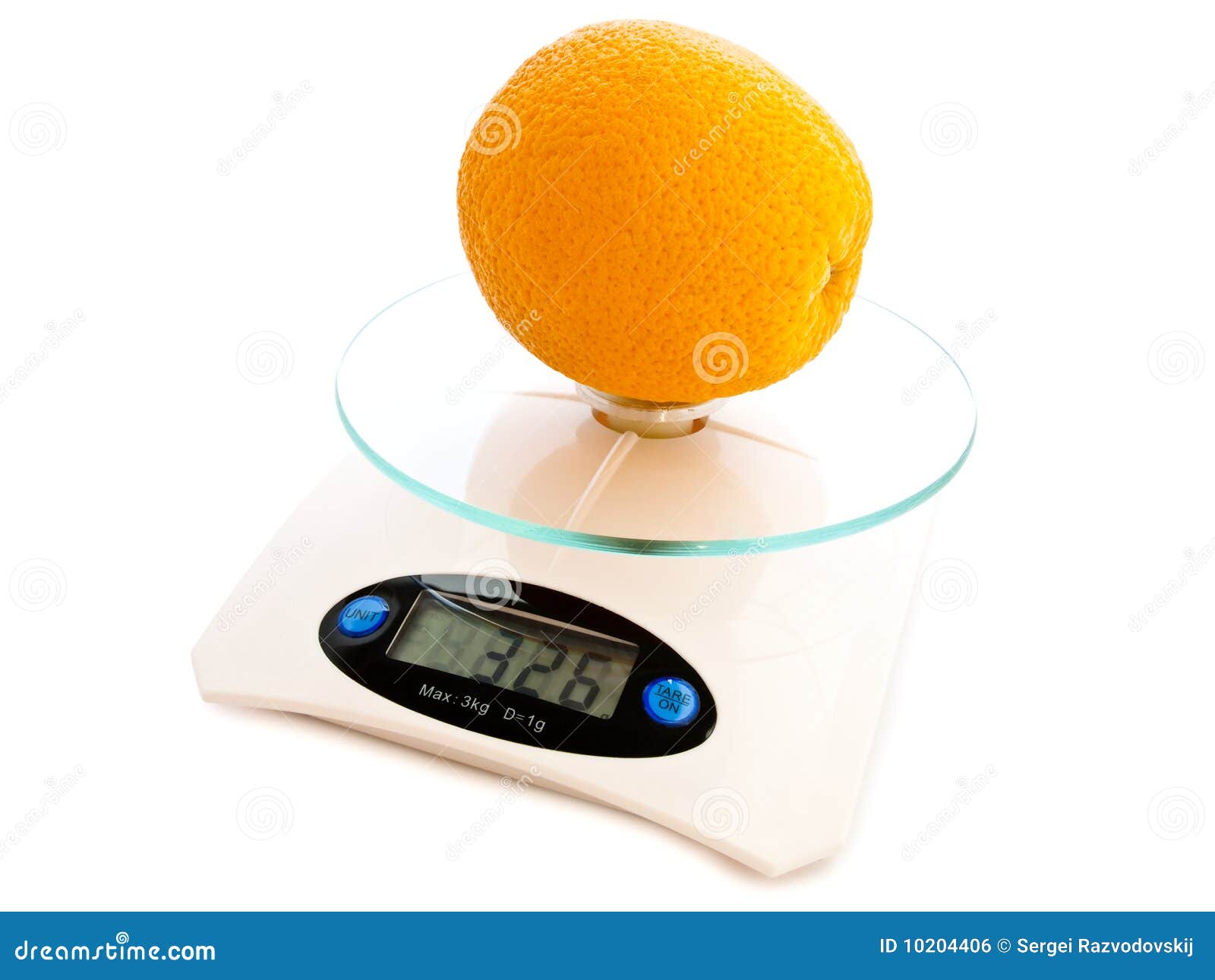 Orange at scale stock photo. Image of products, organic - 10204406