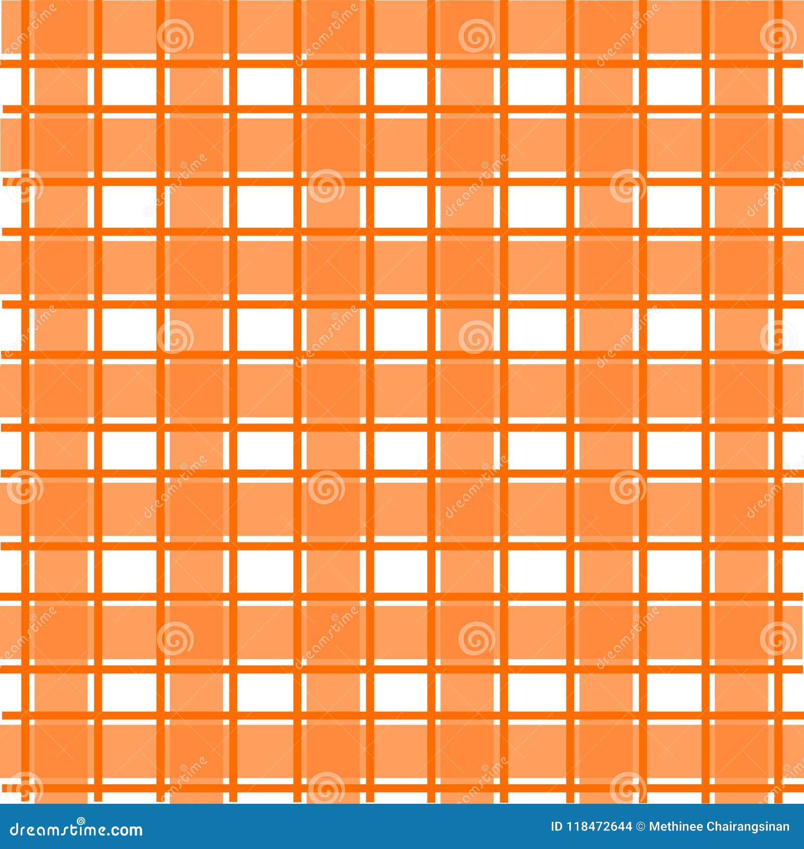 Orange scotch pattern stock vector. Illustration of retro - 118472644