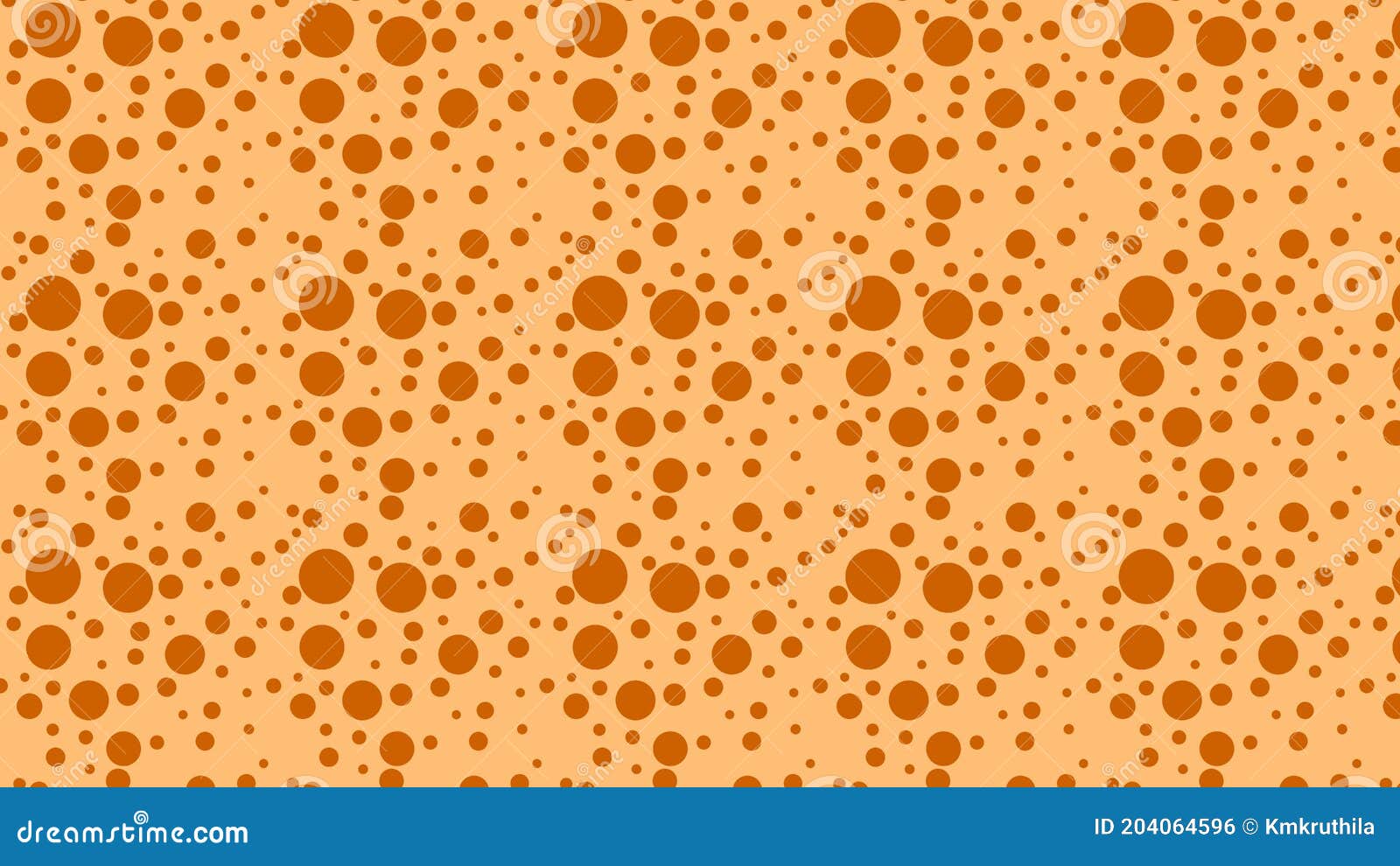 Orange Seamless Random Circle Dots Pattern Background Vector Image ... Orange Seamless Random Circle Dots Pattern Background Vector Image ...