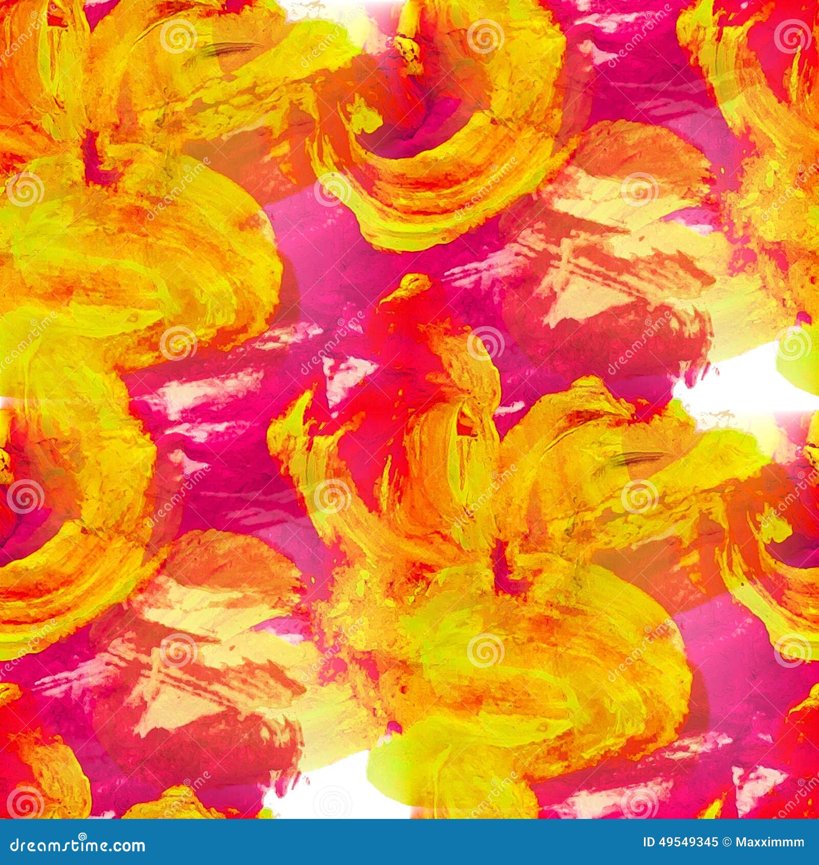 Orange Seamless Texture Picture Abstract Stock Illustration ...