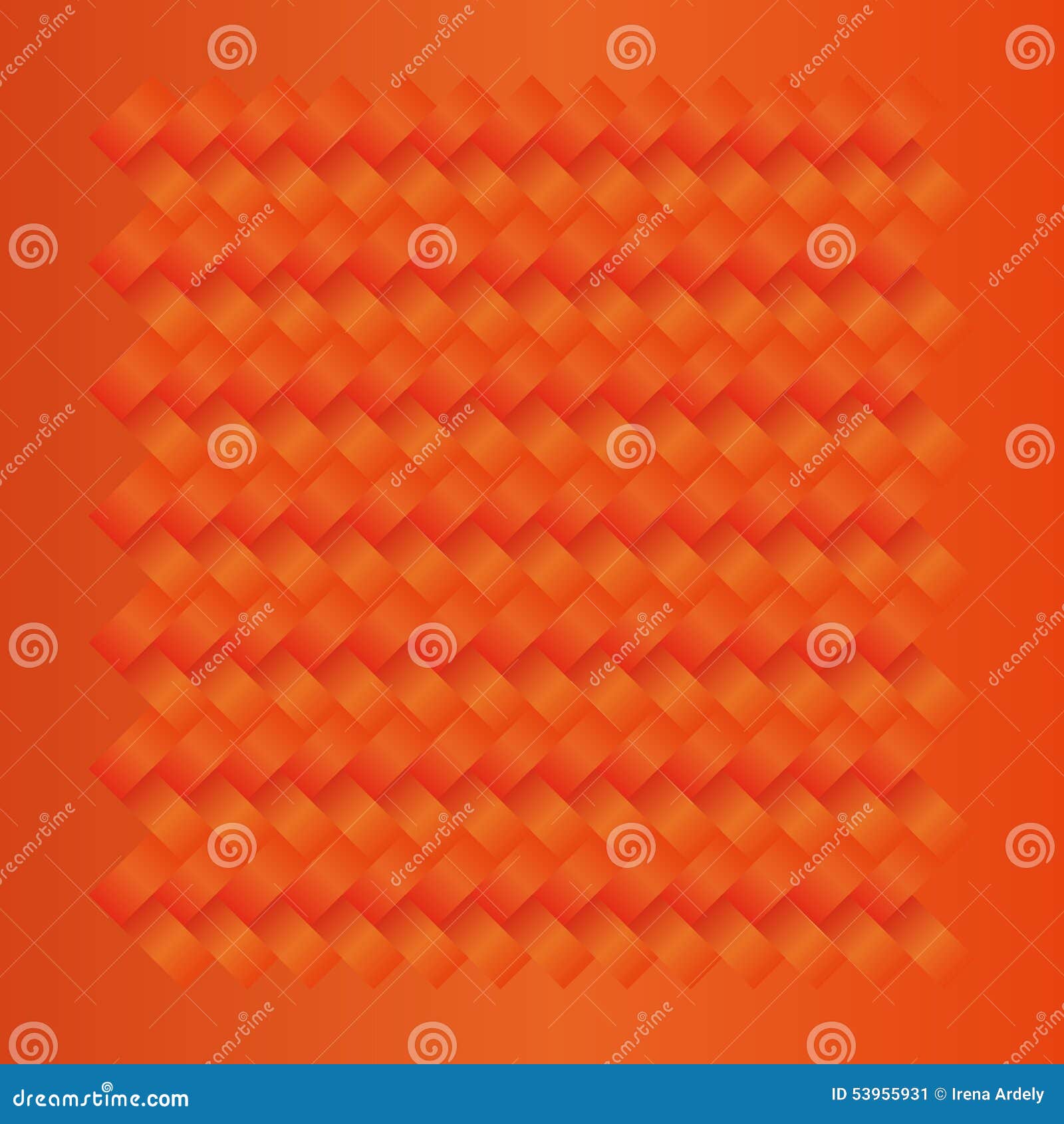 Orange Seamless Weave Fabric Pattern Background Stock Vector ...