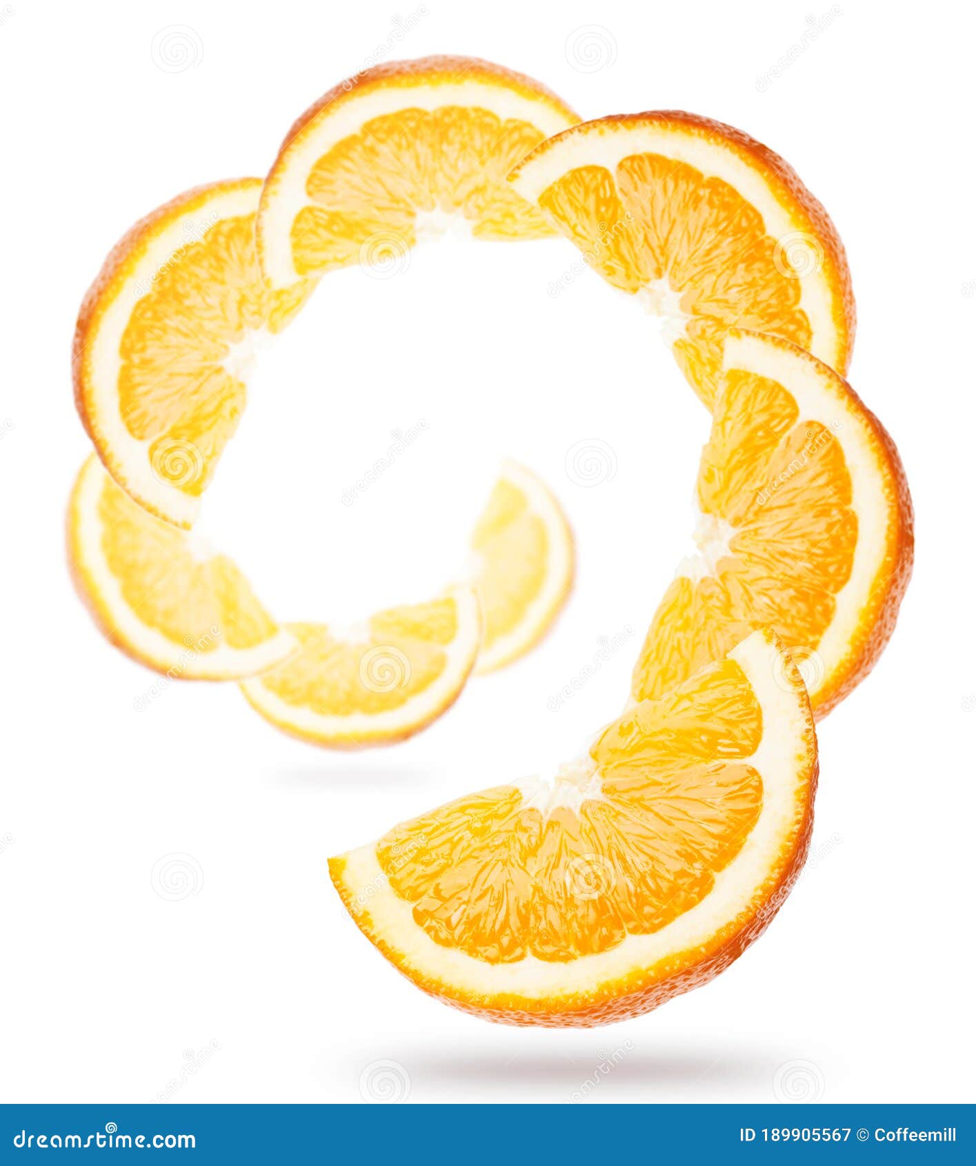 Orange segments stock image. Image of form, vitamin - 189905567