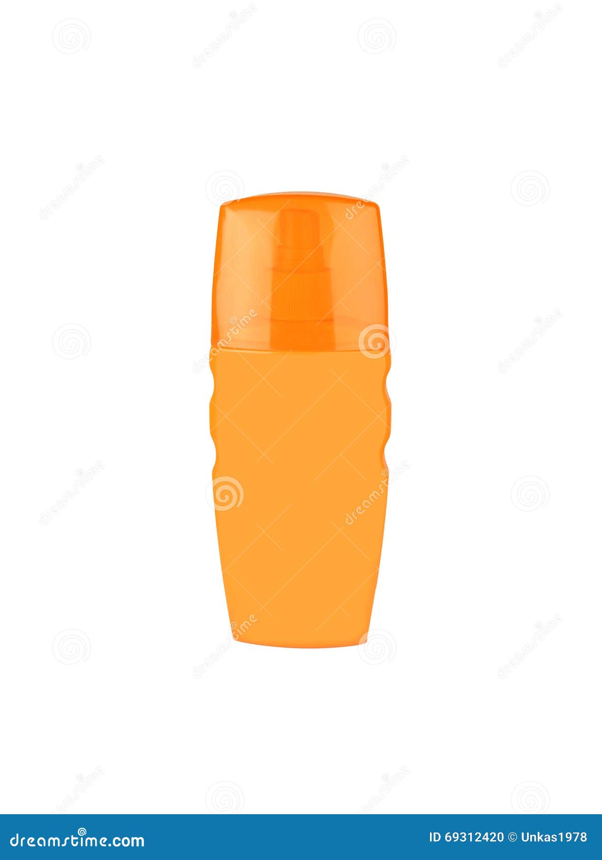 Orange shampoo bottle stock photo. Image of background - 69312420