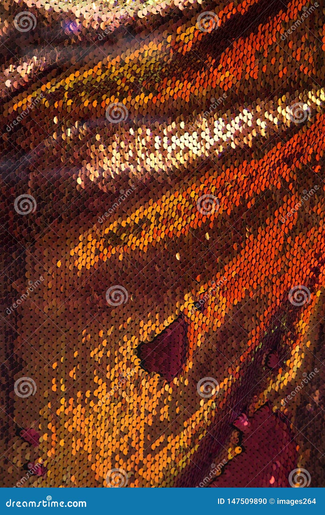 Orange shiny texture stock photo. Image of glamour, glitz - 147509890