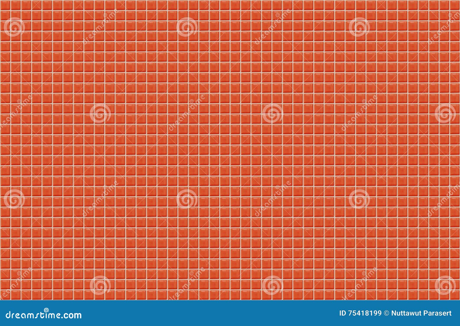 Orange Shiny Tile Wall. Seamless Texture and Pattern for Backgr Stock ...