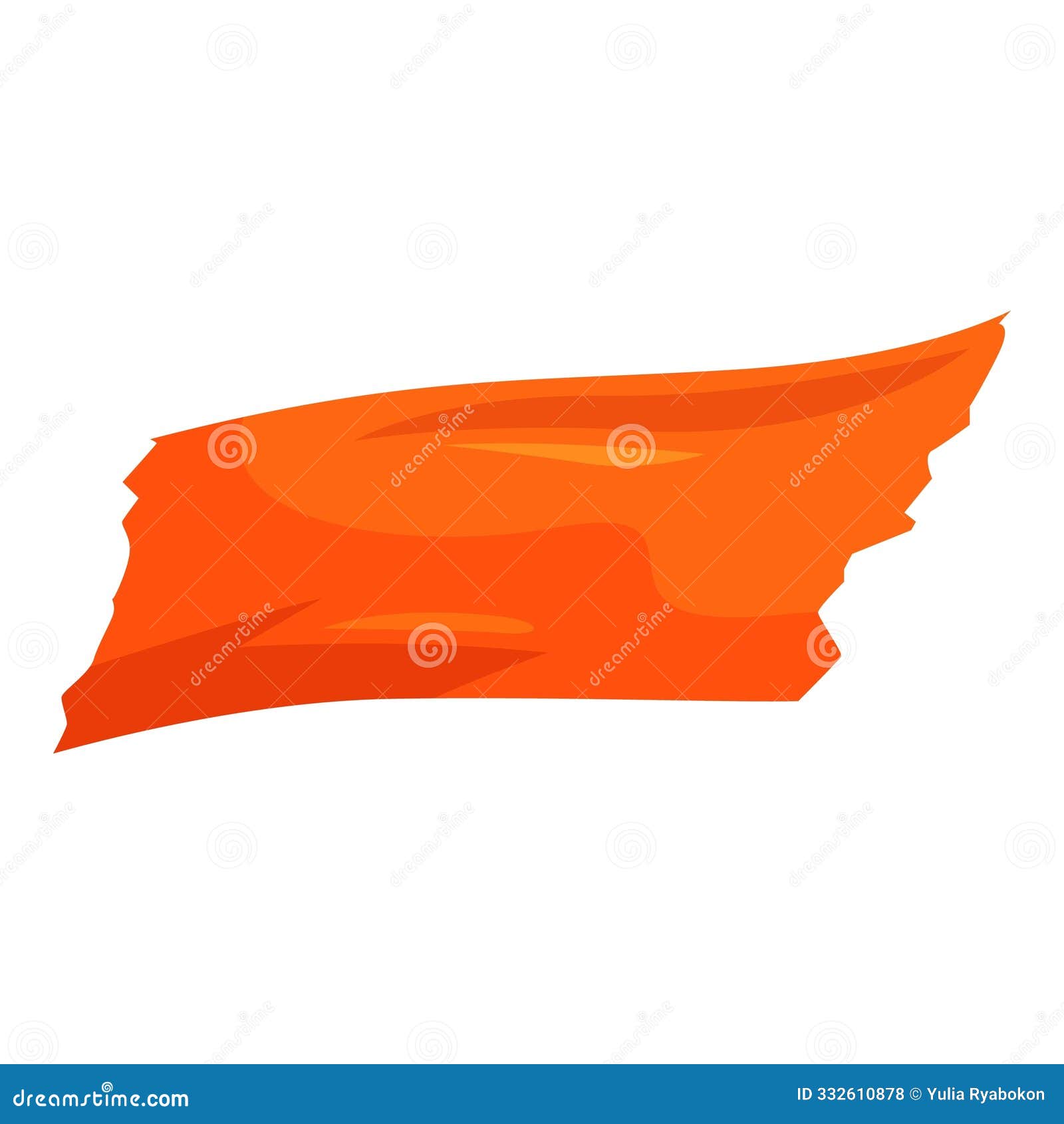 Orange Silk Fabric Waving in the Wind Stock Photo - Image of flying ...