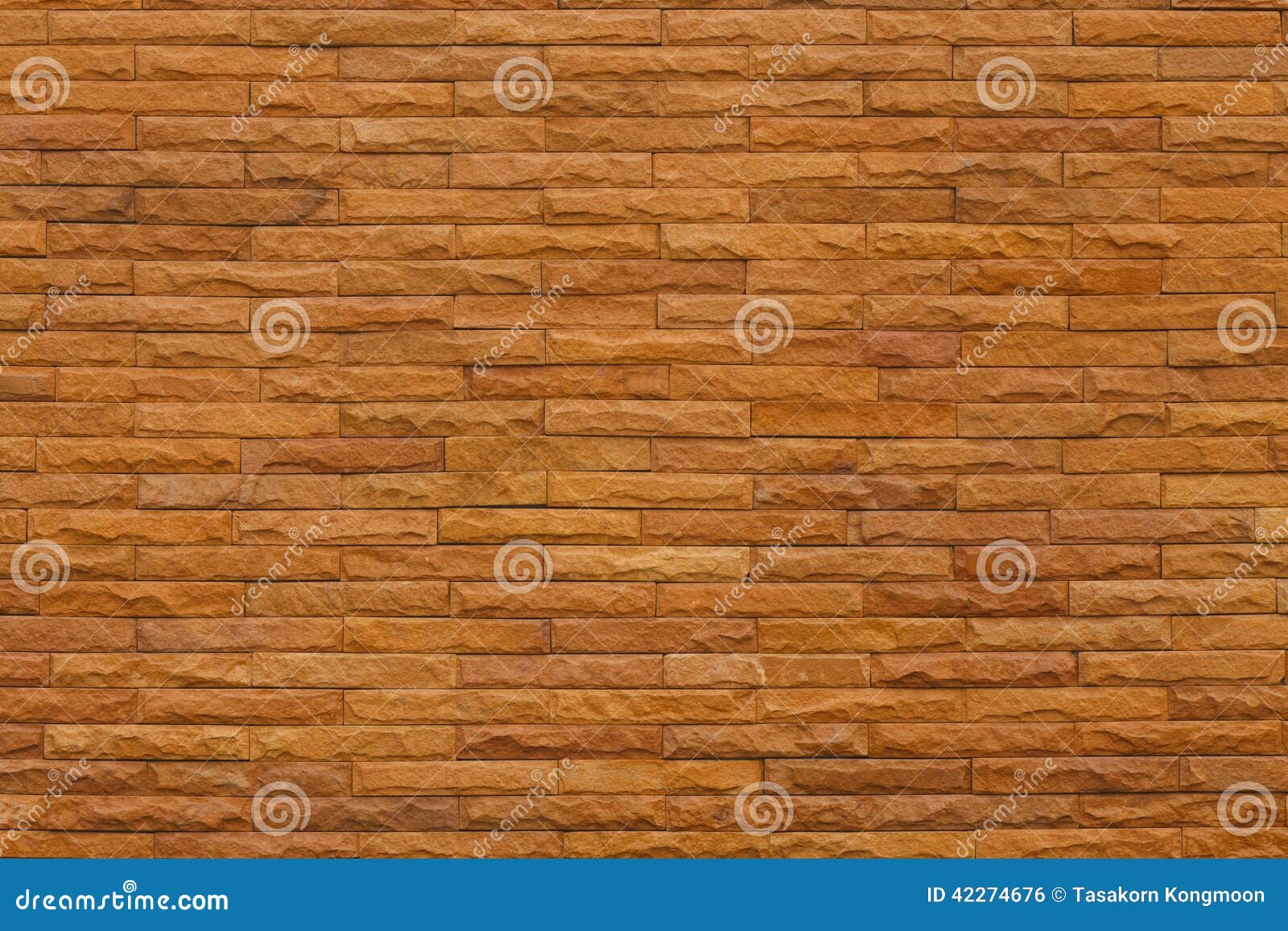 Orange Slate Stone Wall for Pattern and Background Stock Photo - Image ...