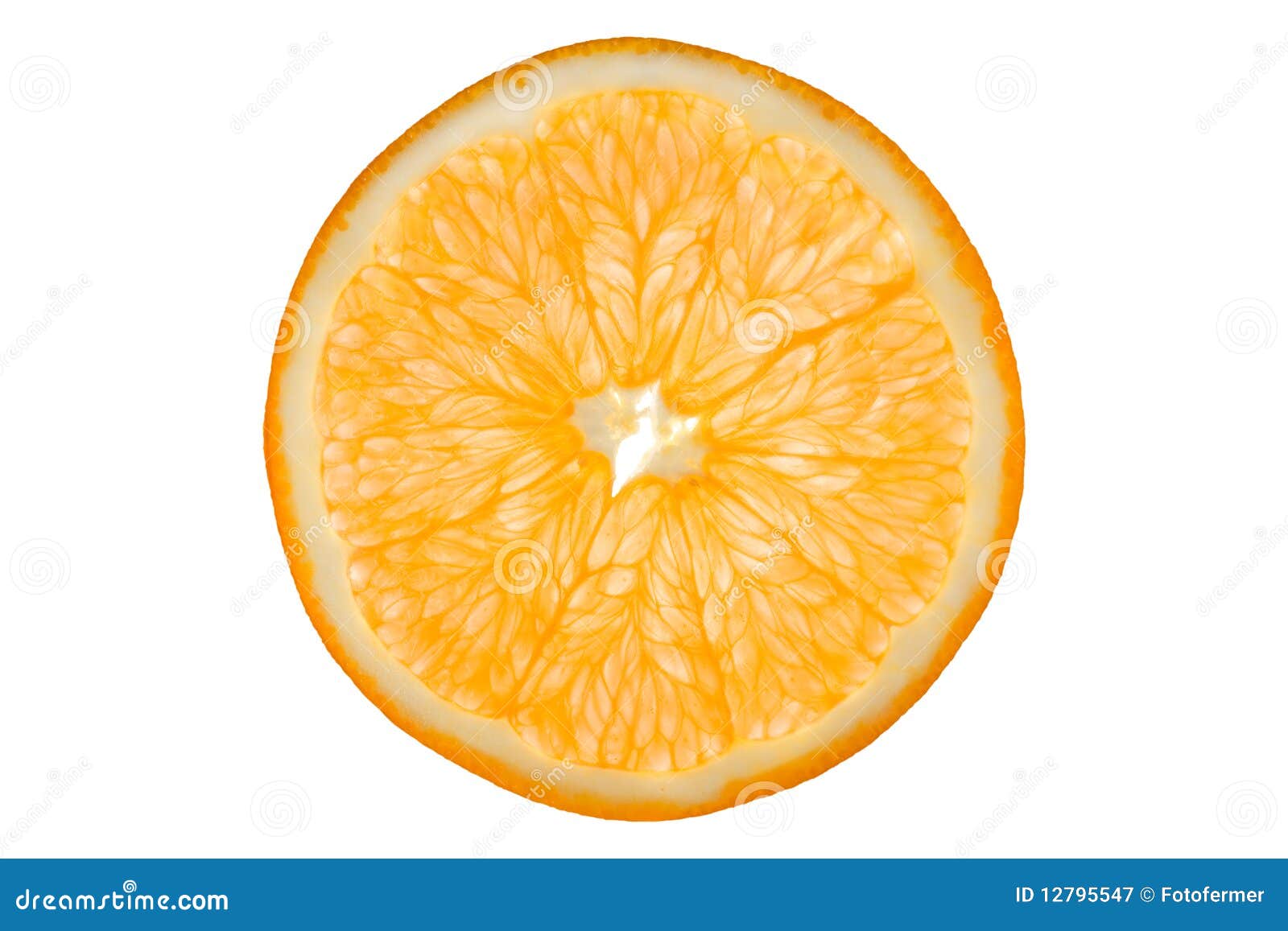 Orange slice stock image. Image of macro, brightly, juicy - 12795547