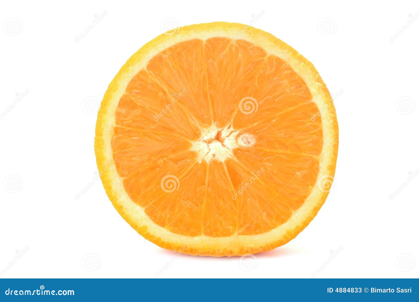Orange slice stock image. Image of orange, healthy, pattern - 4884833