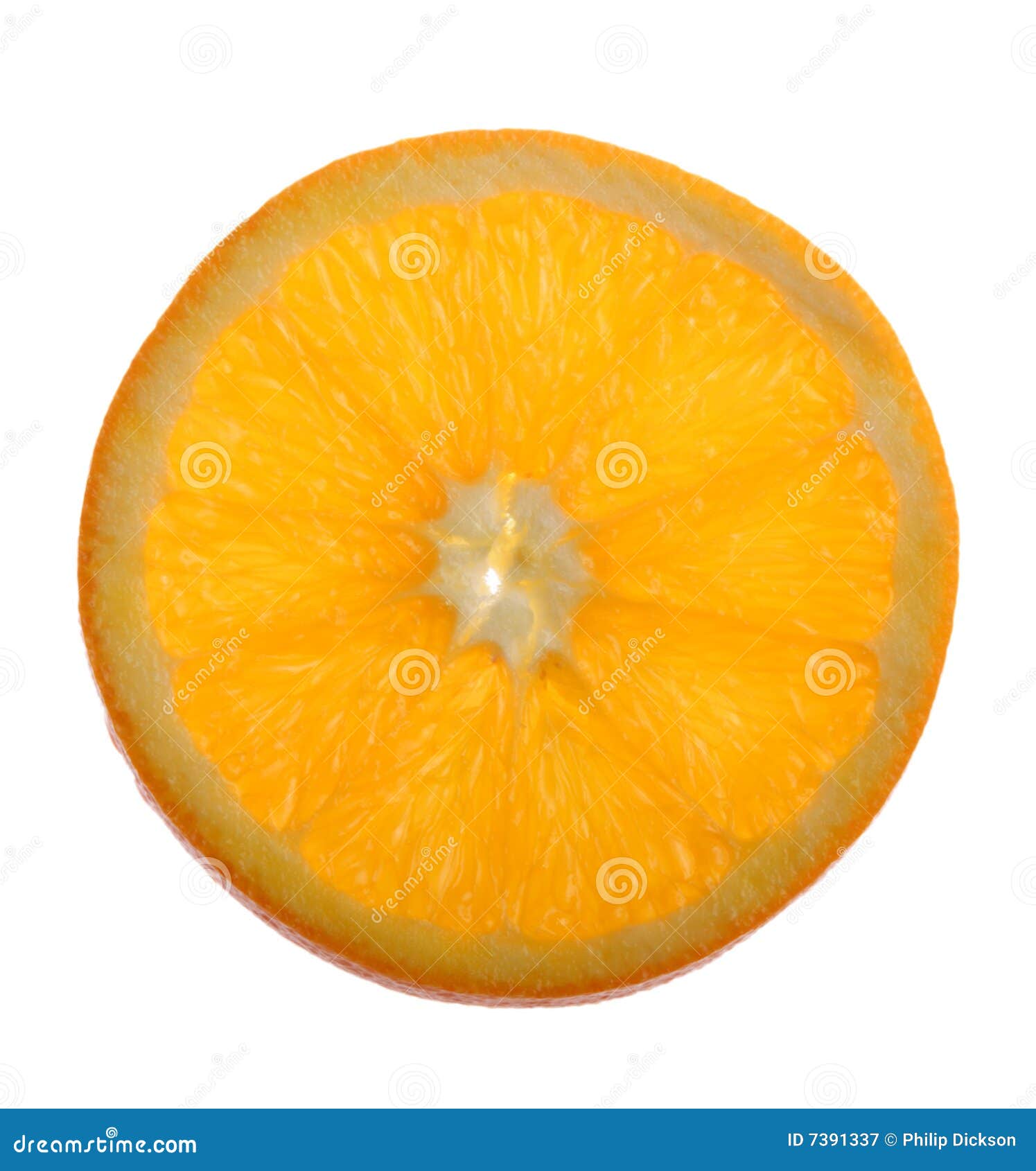 Orange Slice stock image. Image of round, juicy, diet - 7391337