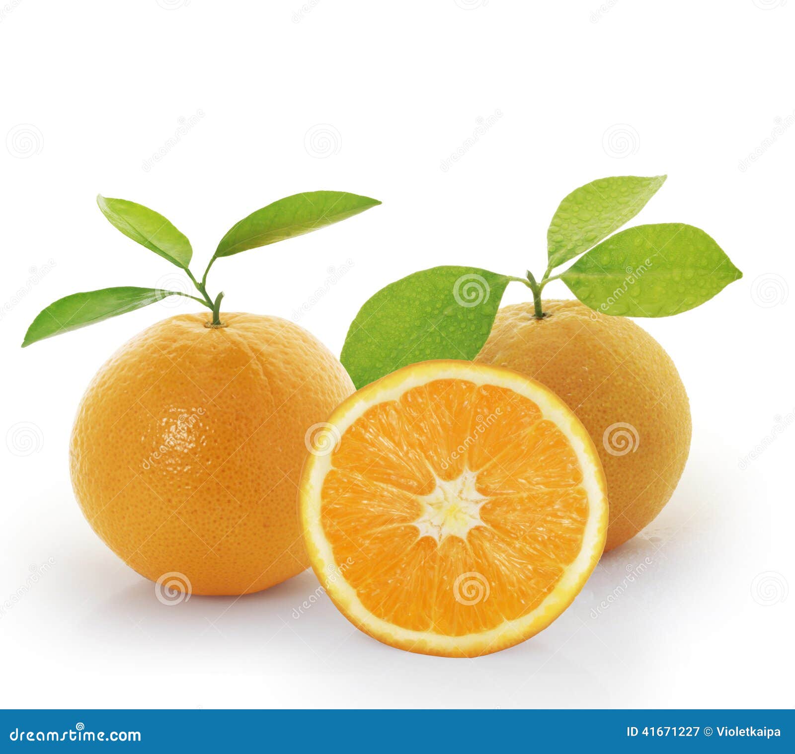 Orange slice stock image. Image of citrus, orange, slice - 41671227