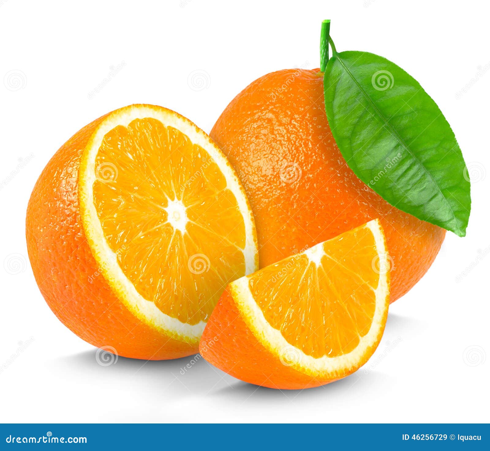 Orange slice stock image. Image of orange, round, organic - 46256729