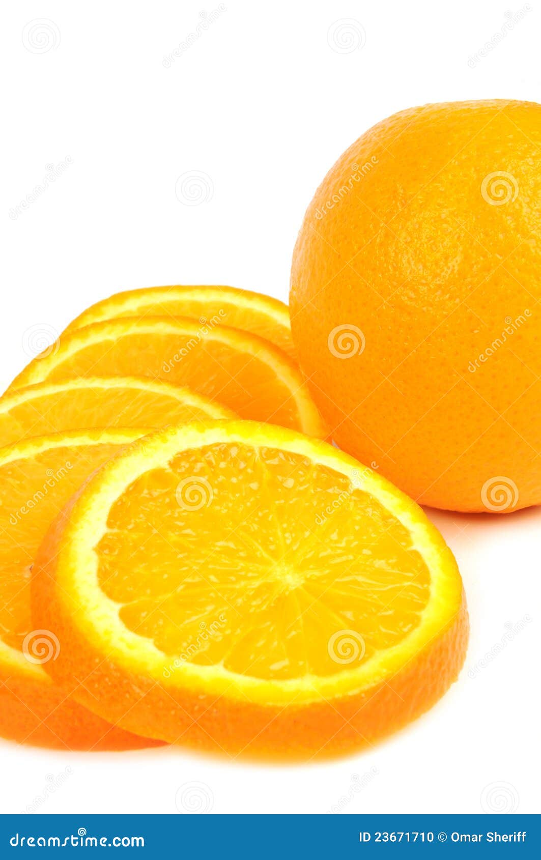 Orange slices stock photo. Image of orange, sweet, nutrition - 23671710