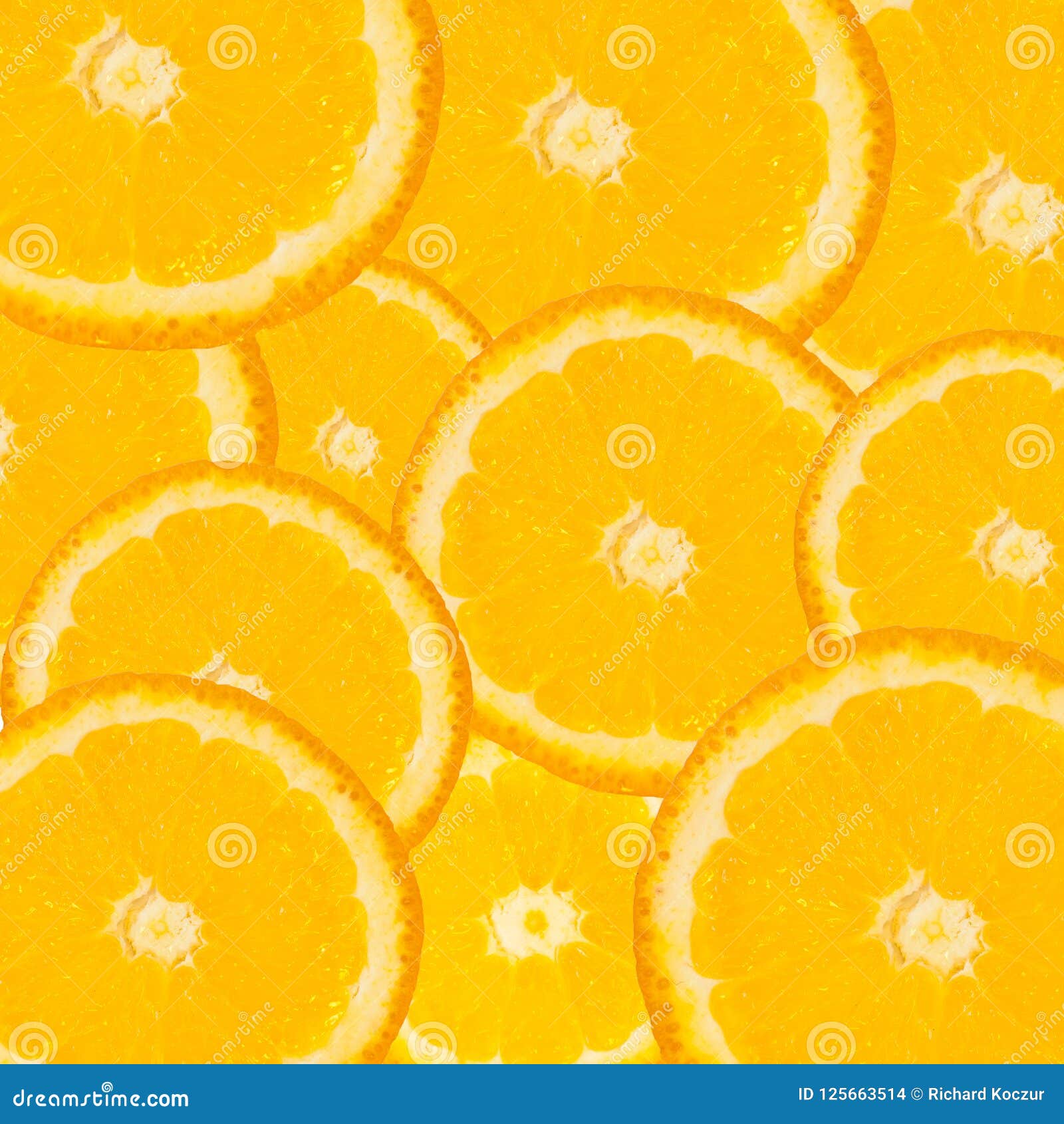 Orange Slices Tile Stlyed Background Stock Photo - Image of meal ...
