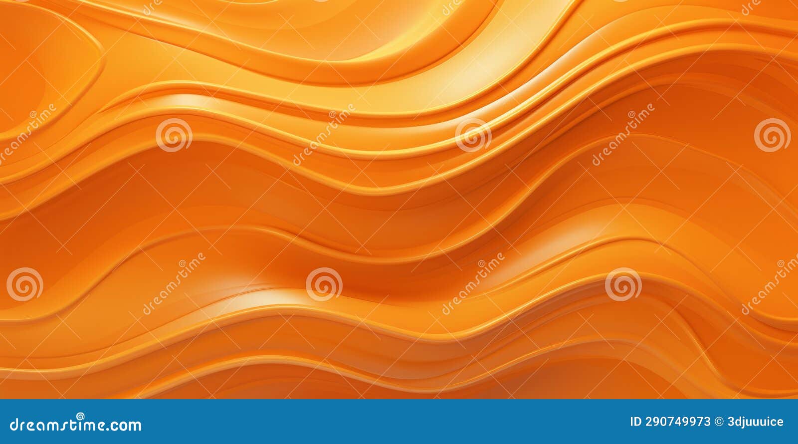 Orange Slime Creative Abstract Wavy Texture. Stock Illustration ...