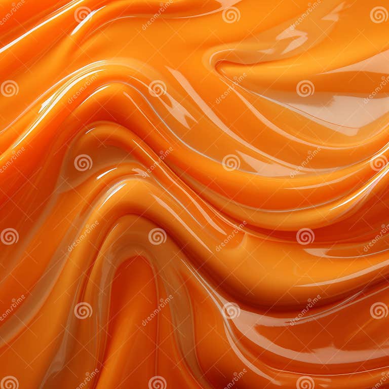 Orange Smooth Plastic Texture Background Generative AI Stock ...