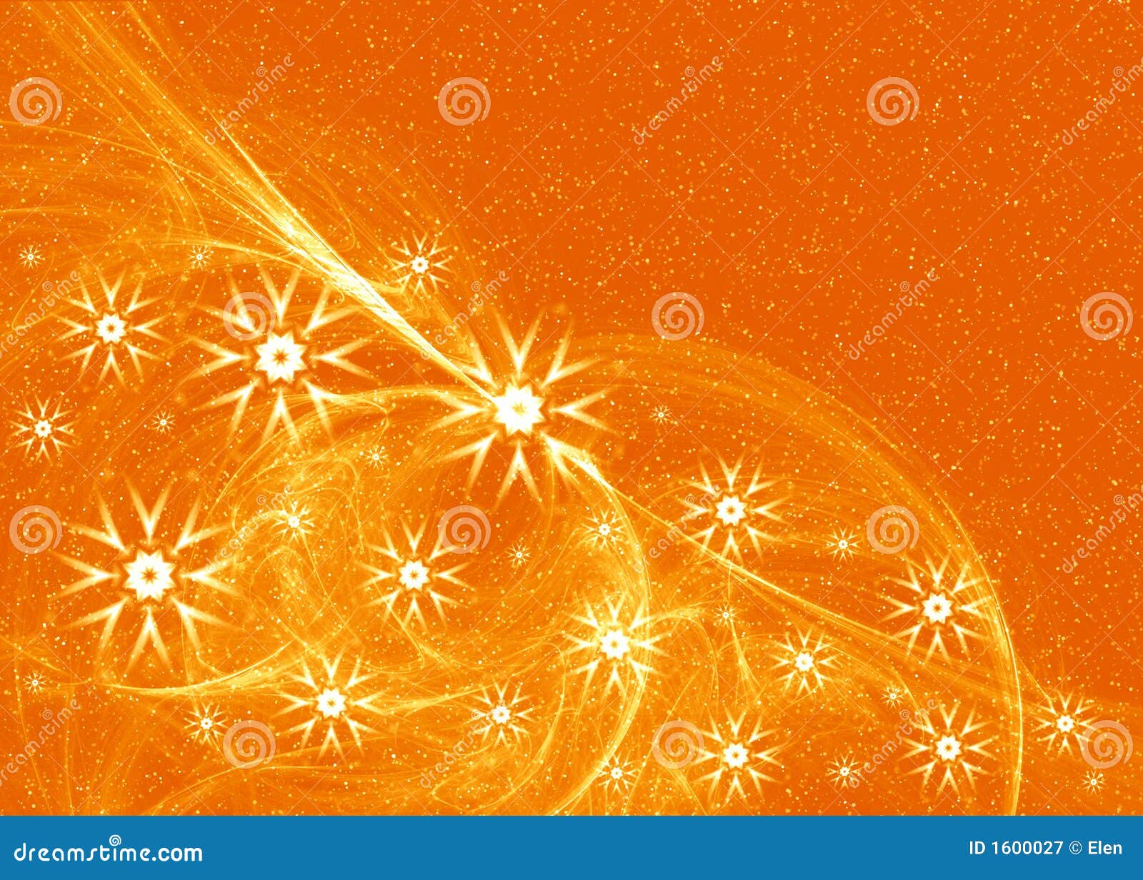 Wallpaper Winter Orange