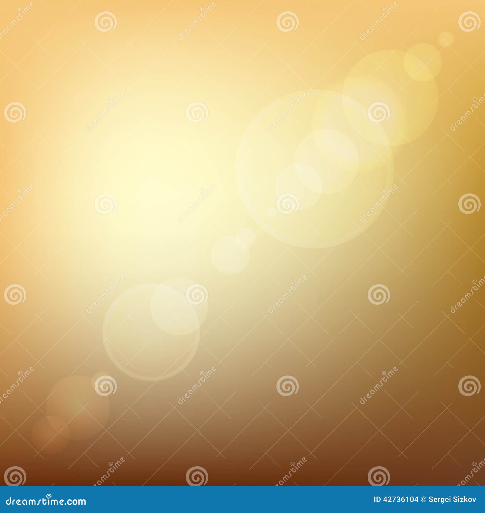Orange Soft Colored Abstract Background with Lens Stock Vector ...