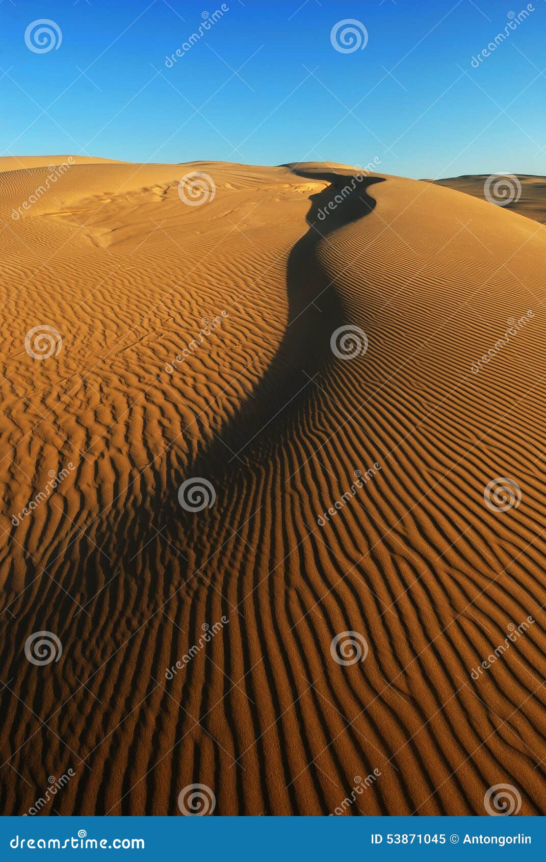 Orange soft desert sand stock image. Image of australia - 53871045