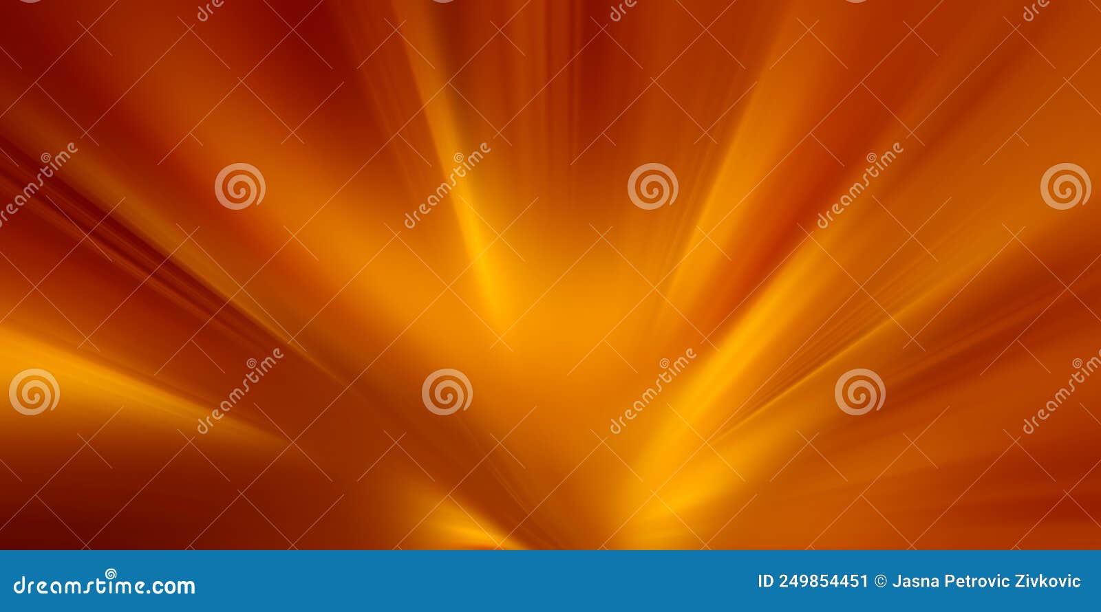 Orange Soft Summer Sunbeam Burst of Light Stock Illustration ...
