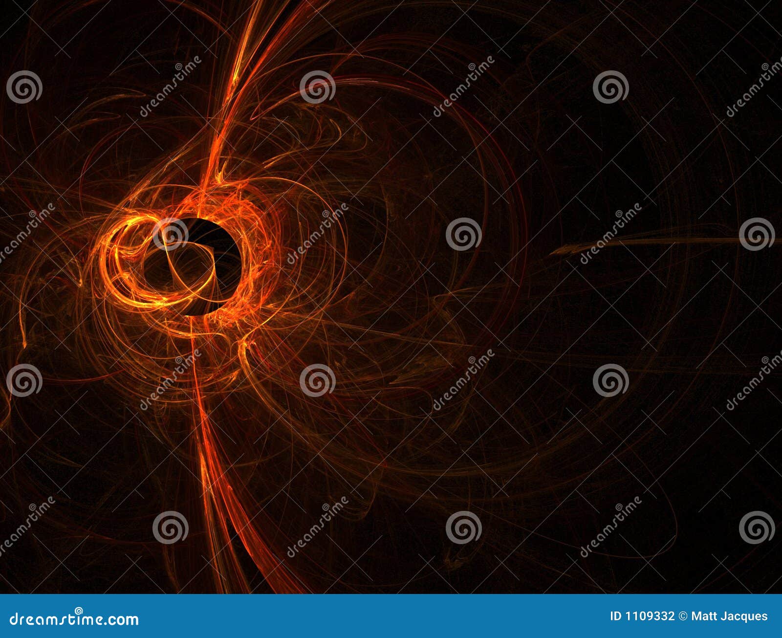 Orange solar flare stock illustration. Illustration of abstract - 1109332