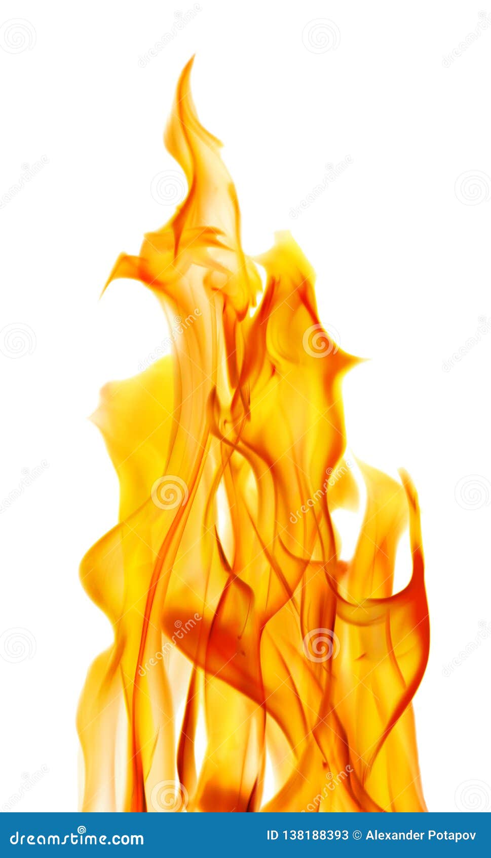 Orange Sparks of Bright Flames on White Stock Image - Image of abstract ...
