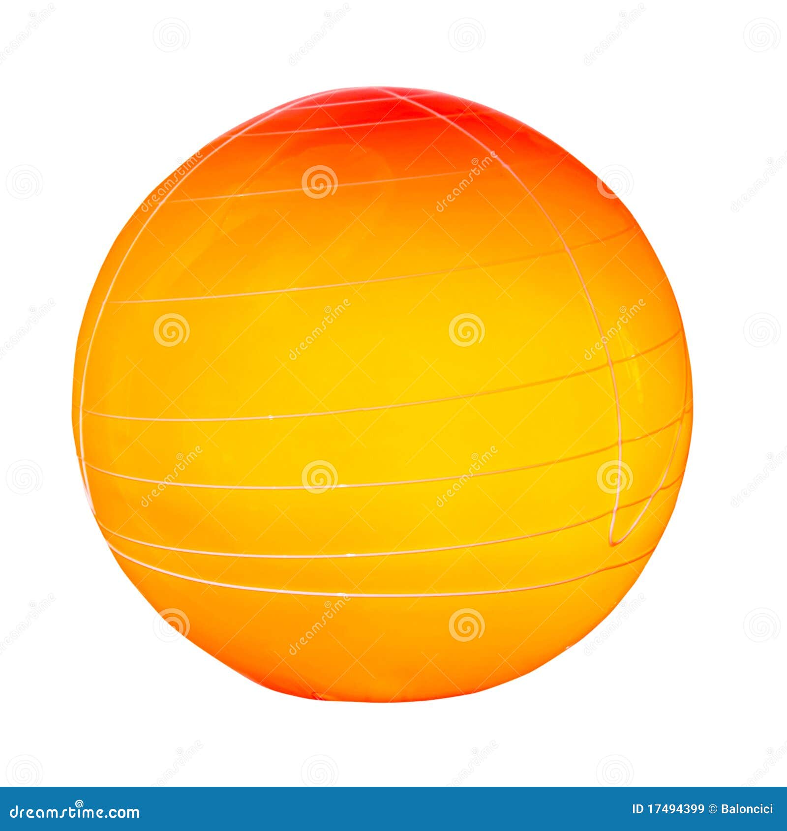Orange sphere stock image. Image of reflection, sphere - 17494399