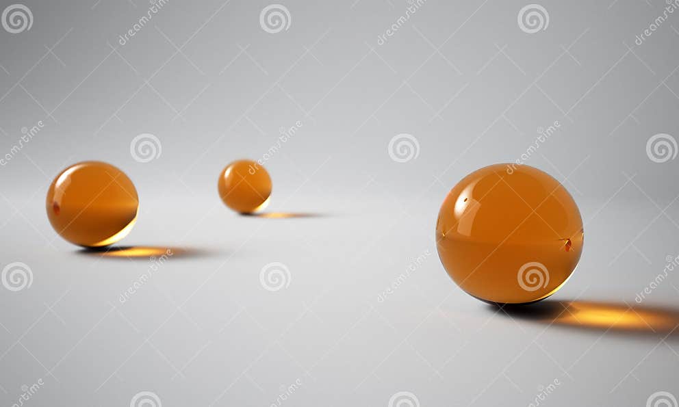 Orange spheres stock photo. Image of light, shape, holiday - 3734074