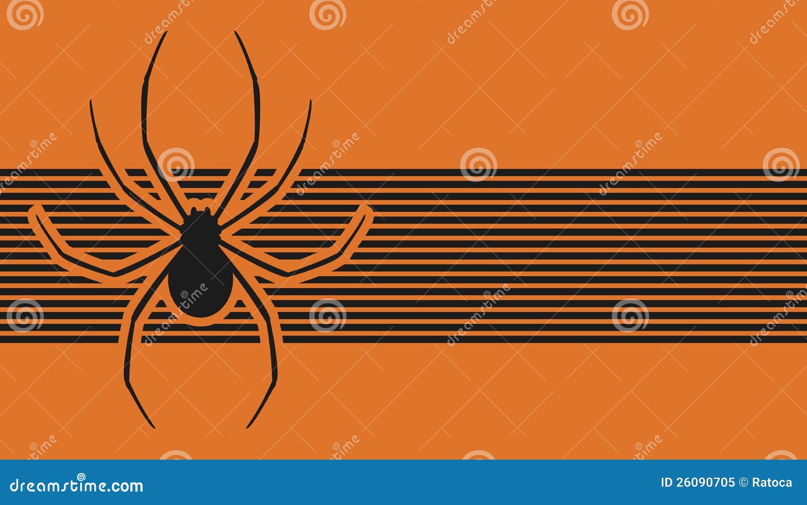 Spider Web Banner With Spiders And Bats Hanging, Cobweb Background ...
