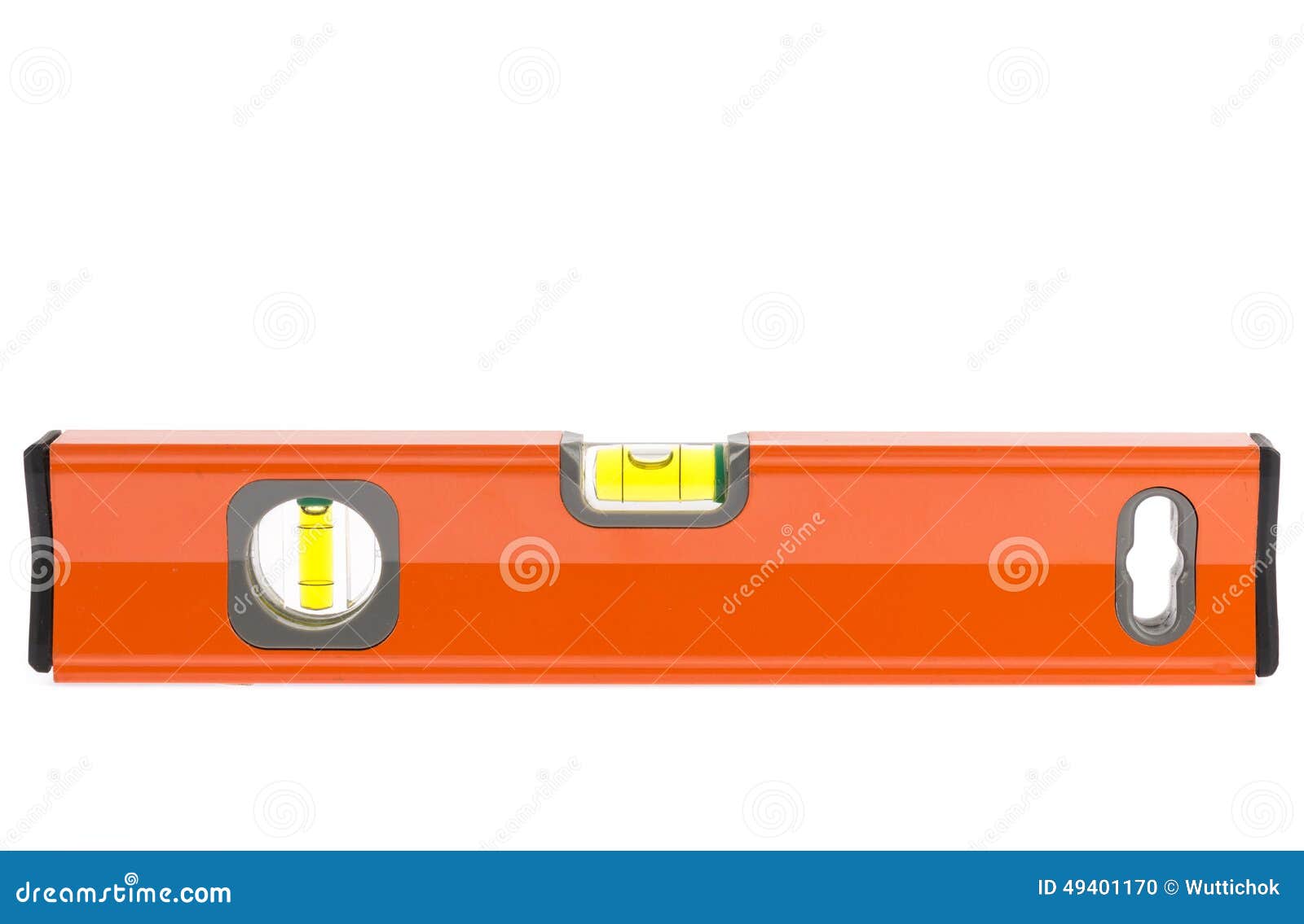Orange spirit level stock photo. Image of level, industry - 49401170