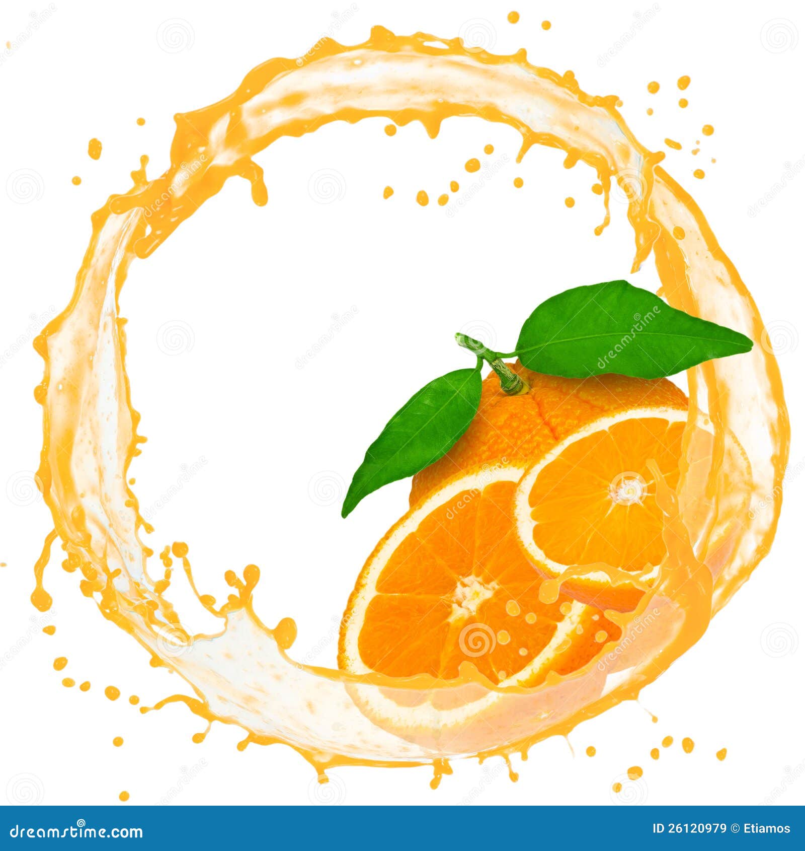 Orange splash stock image. Image of citrus, colorful - 26120979
