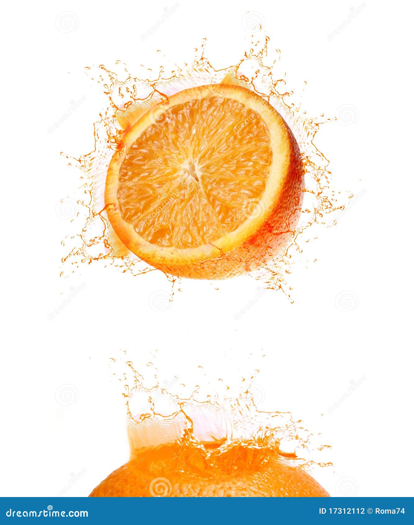 Orange splash drink stock photo. Image of bubble, lifestyle - 17312112